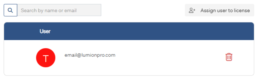 Access and User Management for Named User Licenses