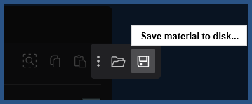 How do you copy, paste, save and load Materials in Lumion 2023 and newer?