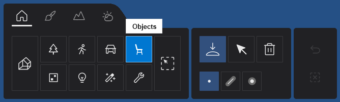 Placing and Changing Objects